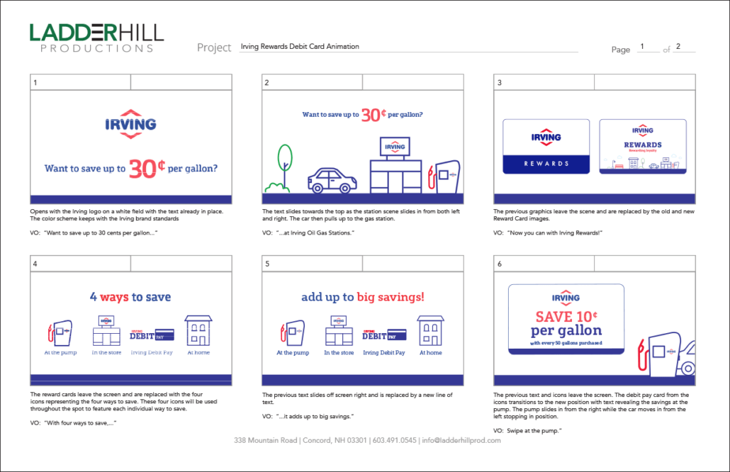 Ladder Hill Productions | Irving Energy Irving Rewards